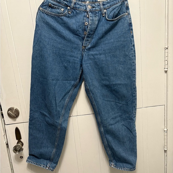 rag & bone | Jeans | Rag Bone Blue Straight Leg Jeans | Poshmark